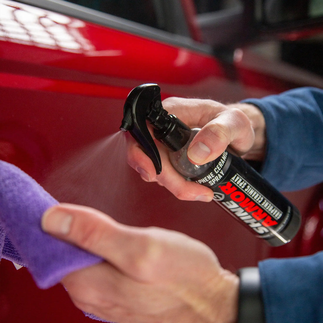 Graphene Ceramic Spray Coating | Ceramic Spray Wax | Shine Armor