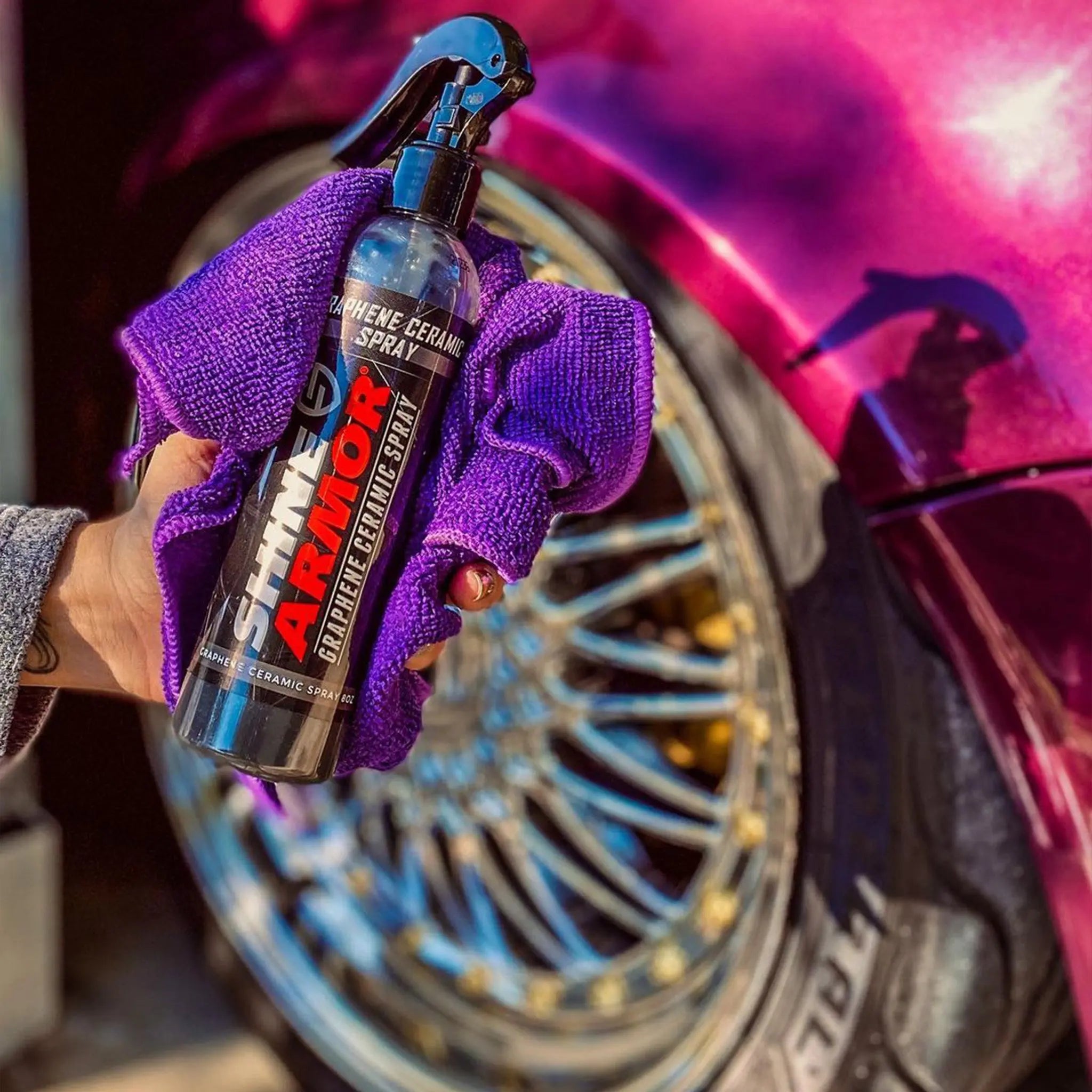 Graphene Ceramic Spray Coating | Ceramic Spray Wax | Shine Armor